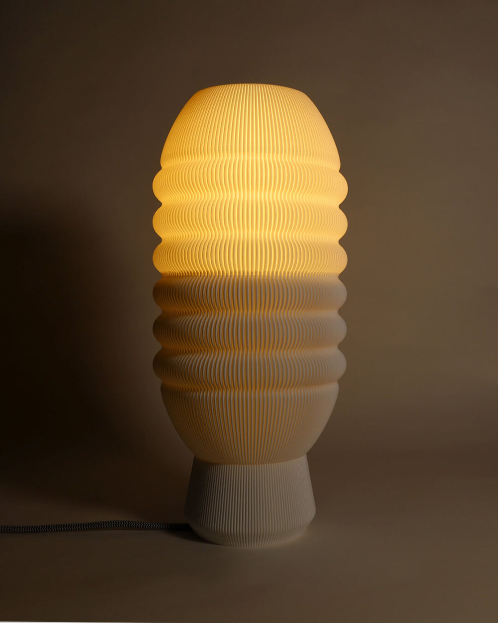 Large White Fuwa Fuwa Table Lamp & Pendant – Studio Blackthorn